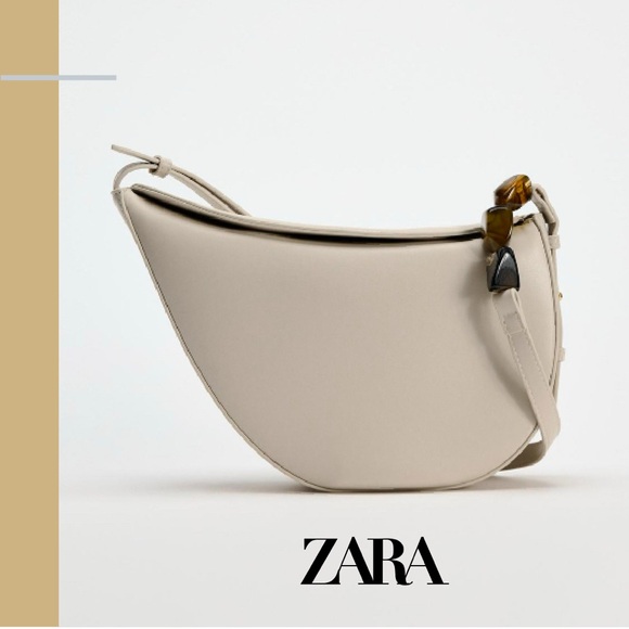Zara | Bags | Zara Beaded Asymmetrical Crossbody Bag | Poshmark
